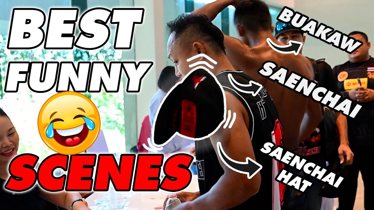 Best Funny Moments of Saenchai Vs Buakaw Rivalry | Pre & Post Fight ...