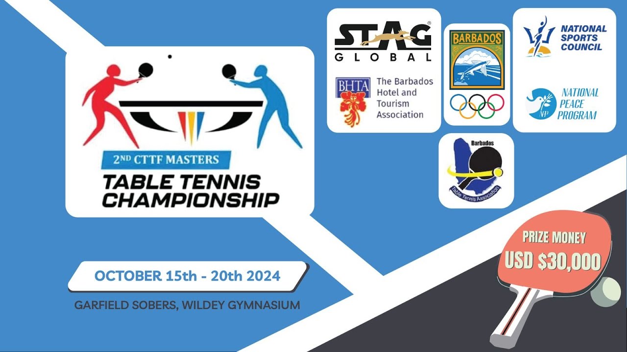 2nd CTTF Masters Table Tennis Championship - YouTube