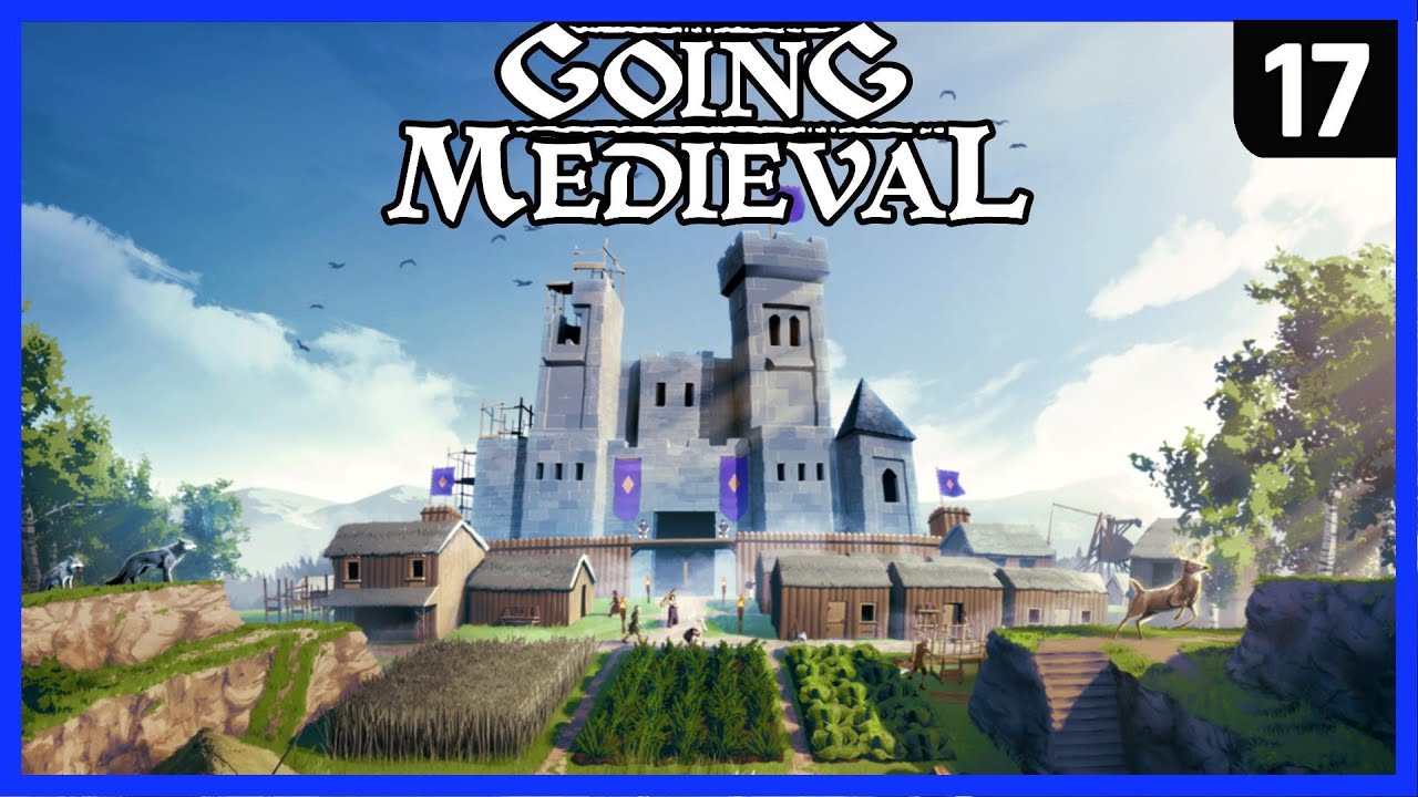 HUGE Castle Keep & Inner Bailey Completed! GOING MEDIEVAL Ep 17 - YouTube