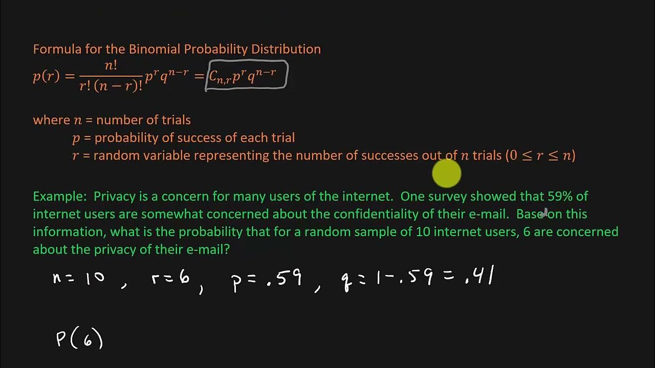 Statistics - Binomial Probabilities - YouTube