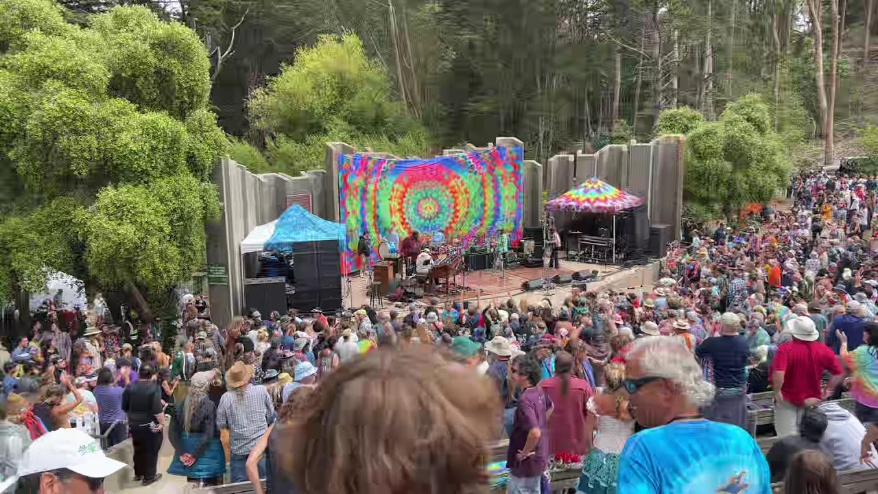 🧸 23rd Annual Jerry Day 🌹 Jerry Garcia Amphitheater ☮️ San Francisco 💀 ...
