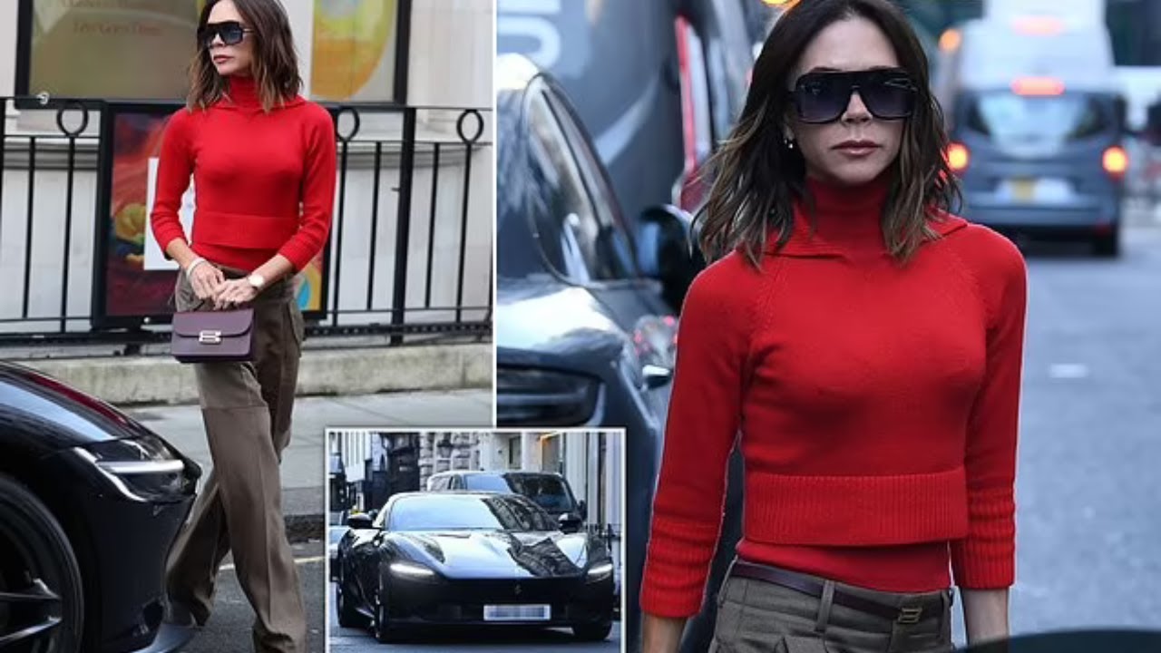 Victoria Beckham’s £227k Ferrari: A Glimpse of Her Glamorous London ...