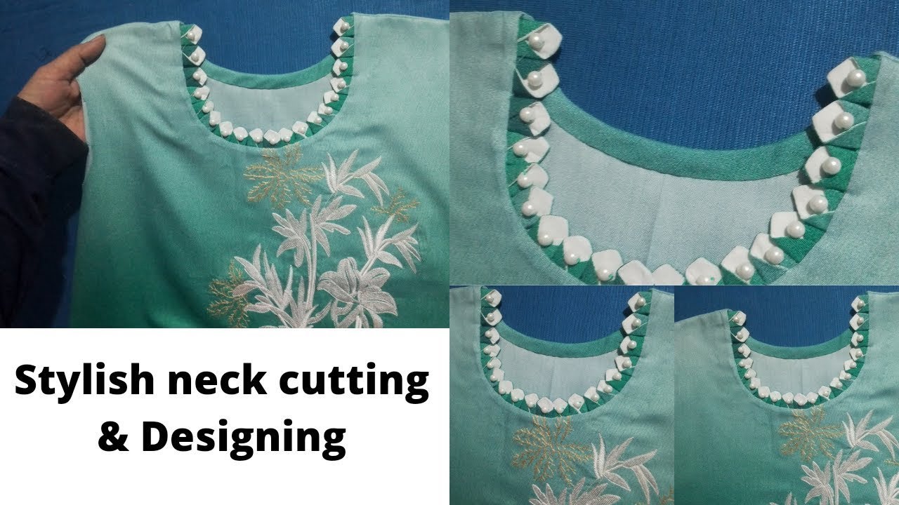 New Stylish Neck Design cutting and stitching #sewing - YouTube