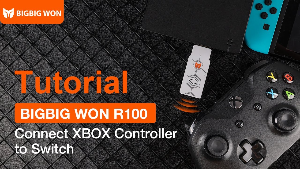 BIGBIG WON R100- Connect your Xbox controller on Switch - YouTube