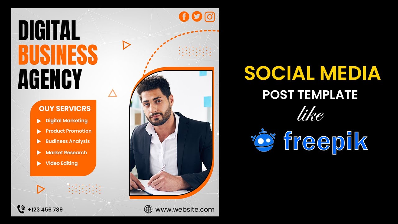 🎨 Designing Impactful Social Media Posts for Digital Agencies | # ...