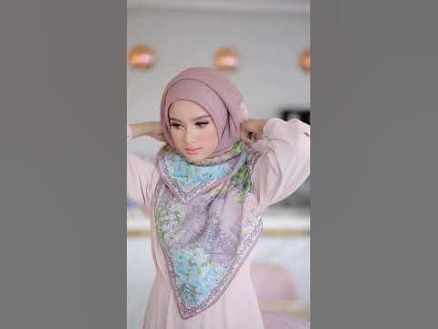 tutorial tudung bawal simple - YouTube