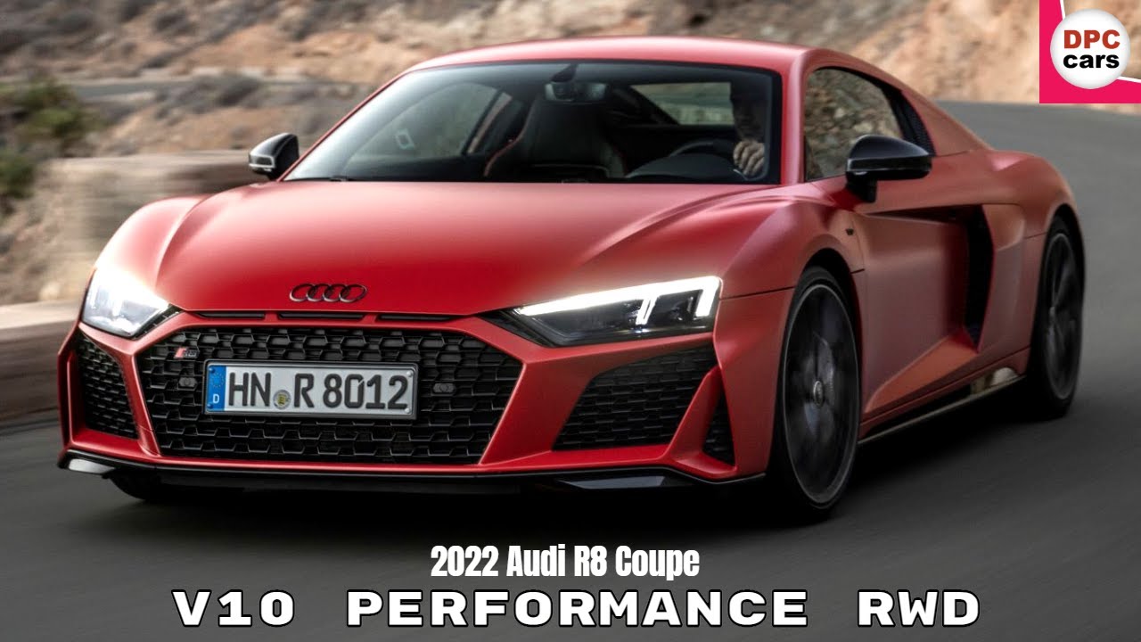 2022 Audi R8 Coupe V10 Performance RWD in Tango Red Exterior Interior ...