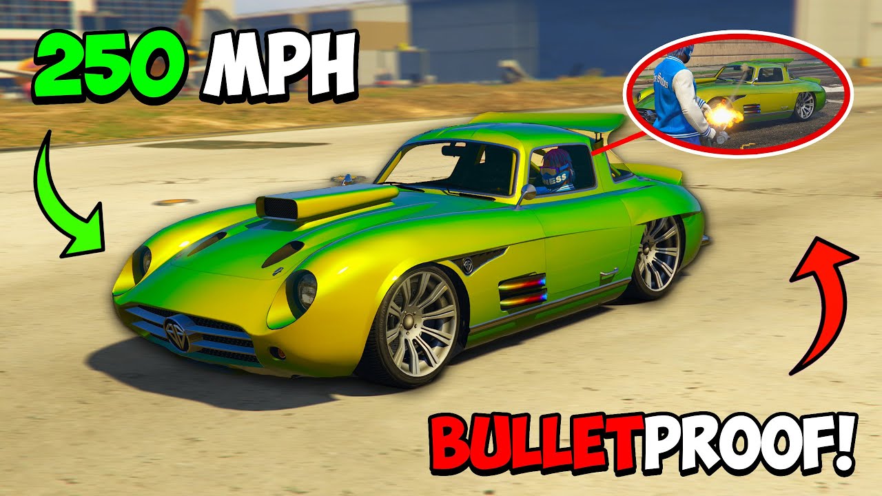 NEW GTA 5 Online 300+ MPH Speed Trick & COMPLETE 100% Bulletproof Car ...