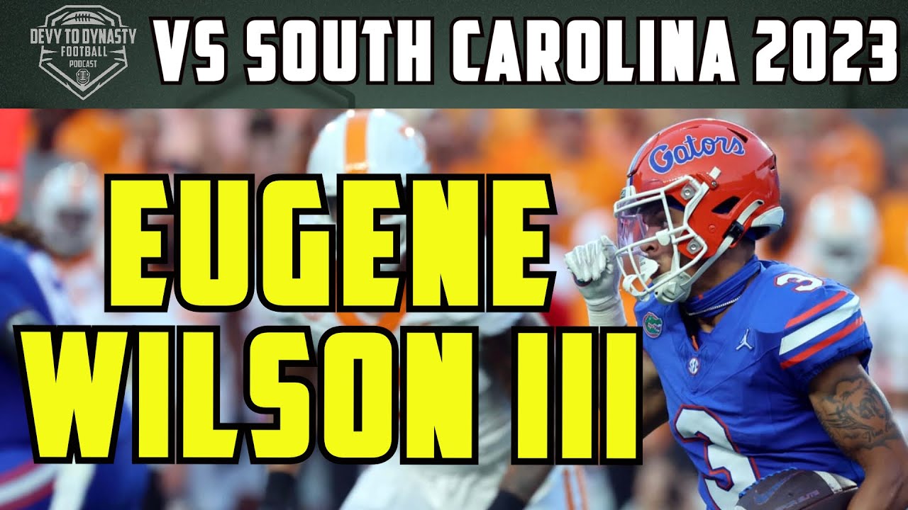 Eugene Wilson III Highlights vs SC 2023 - YouTube