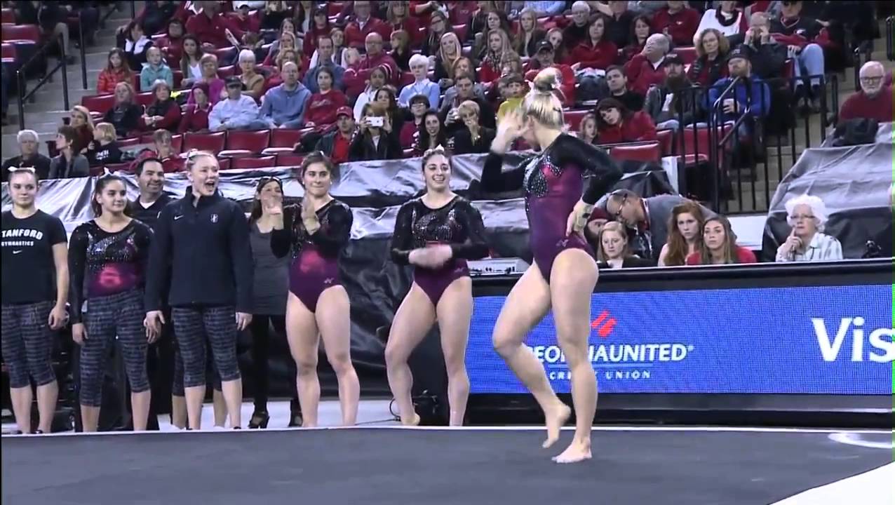 Taylor Rice (Stanford) 2016 Floor vs Georgia 9.75 - YouTube