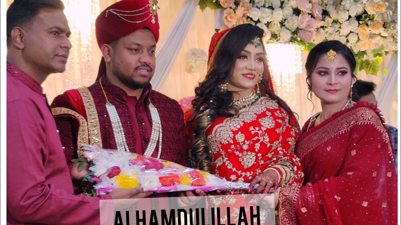 At the younger sister's wedding ceremony ( বিয়ে) # Bd blogger Ahysa ...