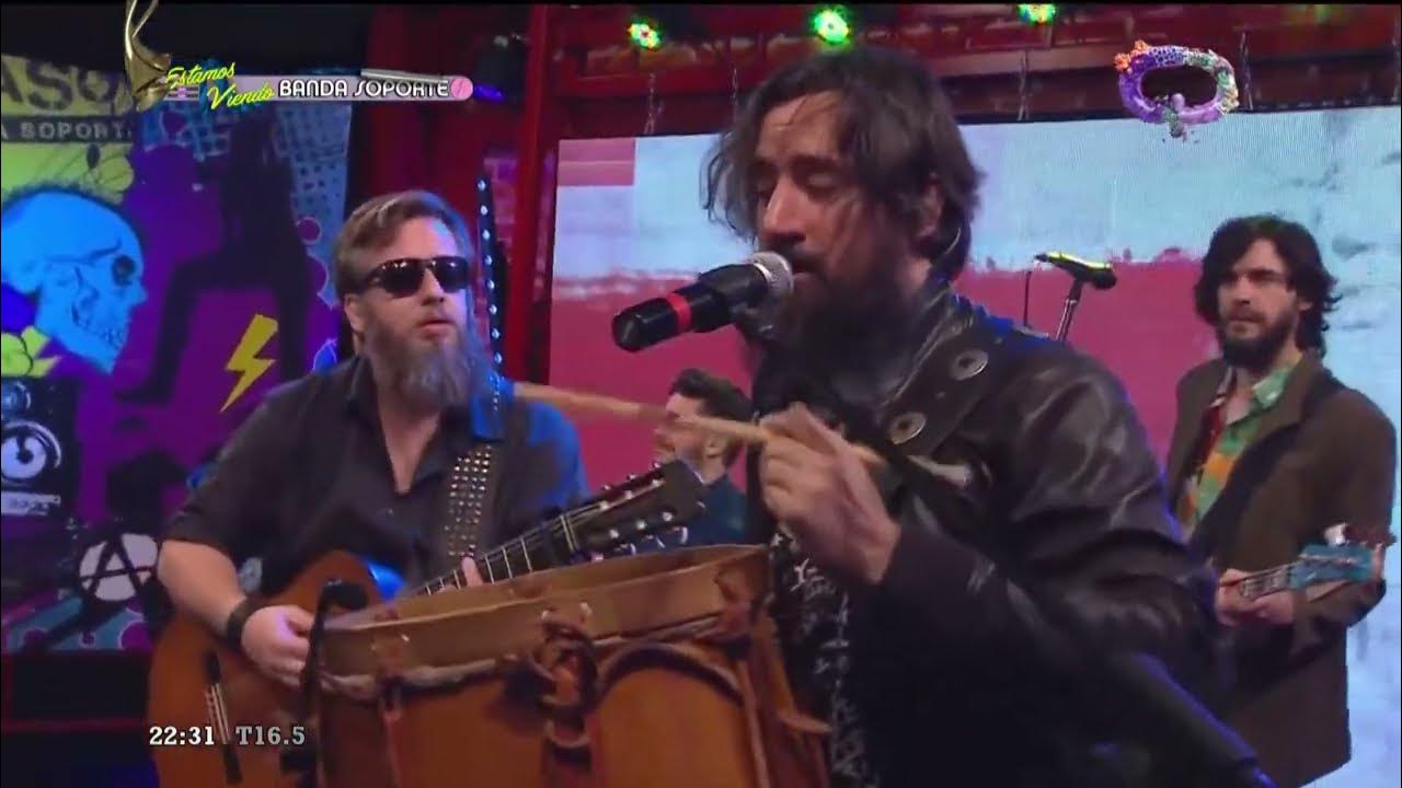 LOS TABALEROS 🎸"Eterno amor" 🥁 en vivo // Banda Soporte - YouTube