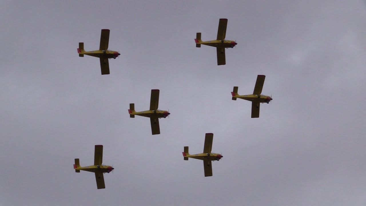 24/07/20 RIAT 2024 | Royal Norwegian Air Force Yellow Sparrows Flying ...