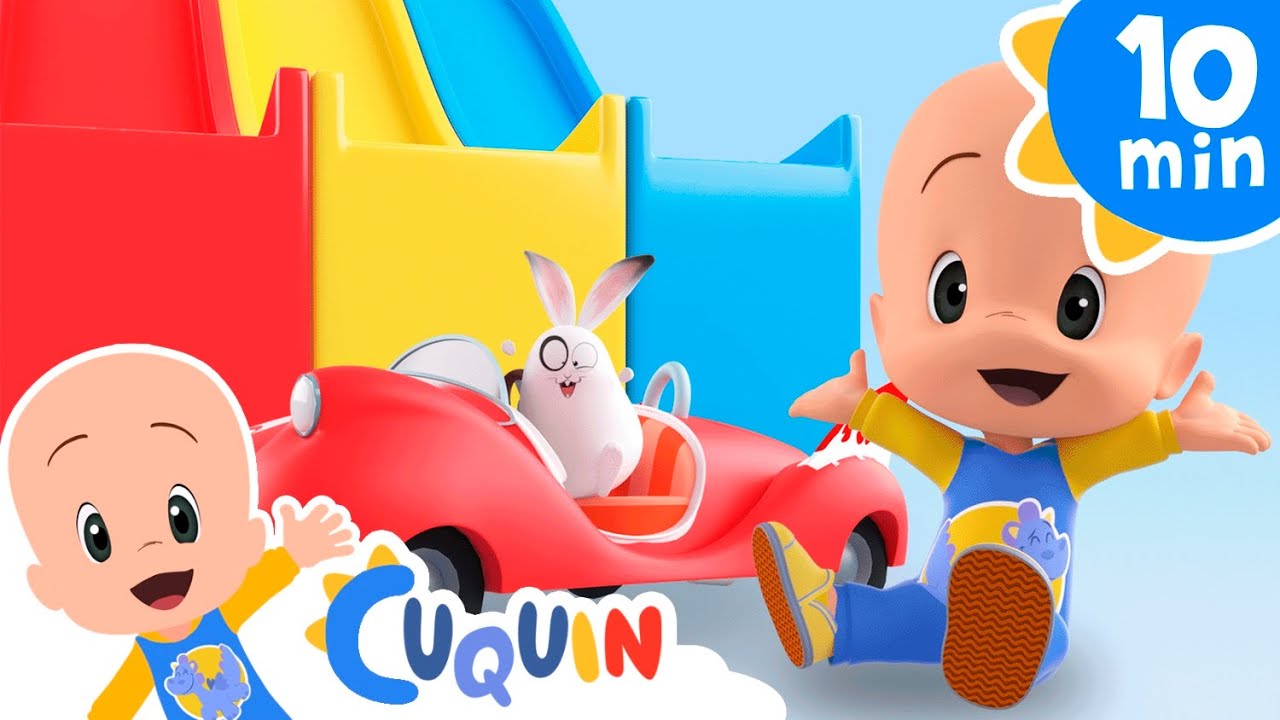 Fantastic tunnels | Learn colors, shapes & more with Cuquin - YouTube