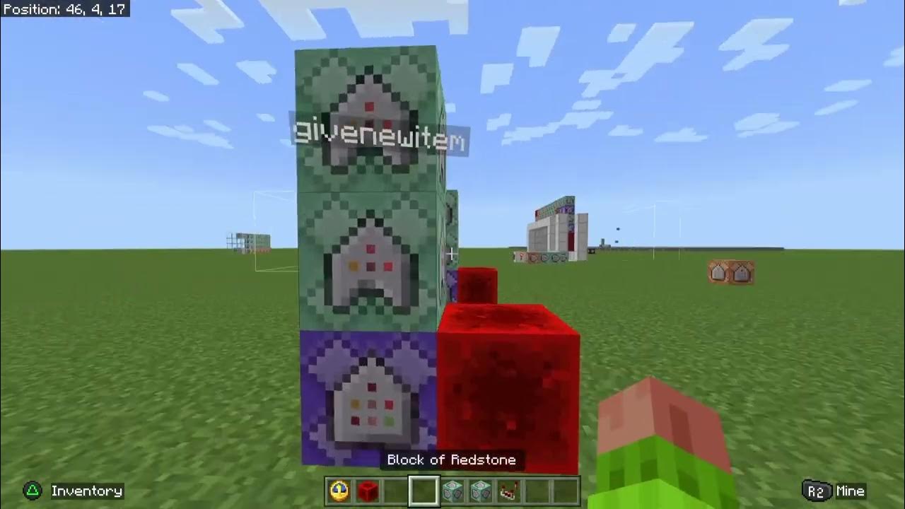 Minecraft BE command block machine using the new hasitem target ...