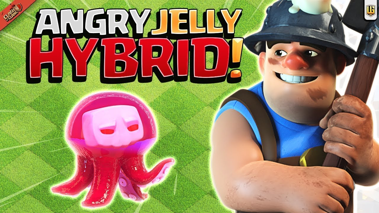 Angry Jelly Queen Charge! | Clash of Clans - YouTube