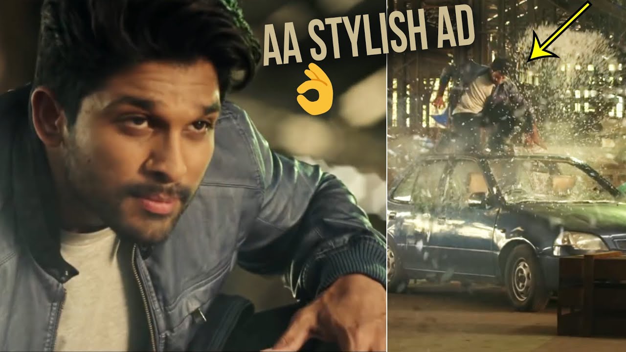 Icon Star Allu Arjun Stylish AD 😎 Allu Arjun Latest AD | Pushpa | TT ...