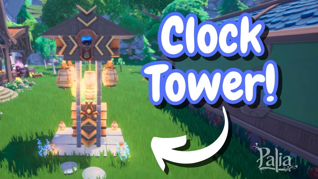 Clock Tower build in Palia! - YouTube