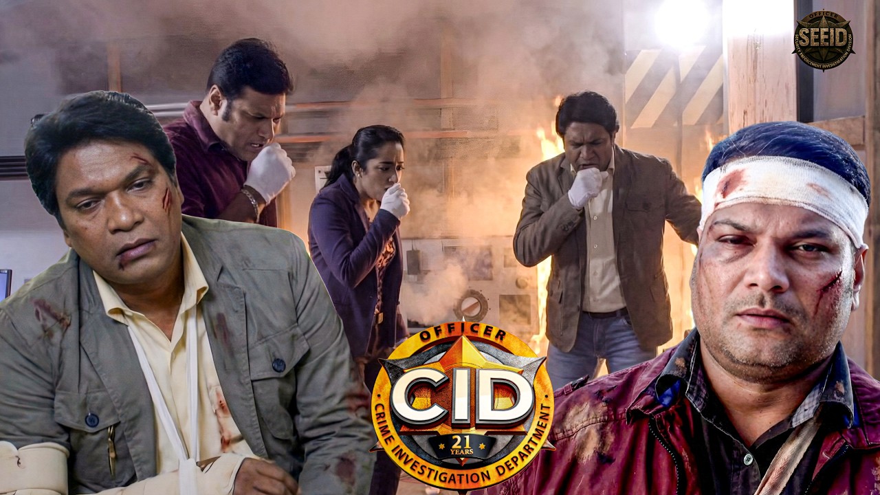 CID टीम फँसी मौत के जाल में चारों तरफ लगी आग || CID || Latest Episode ...