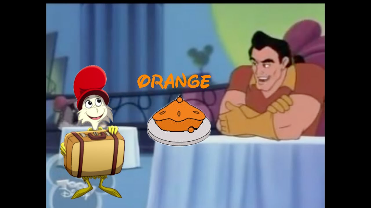 Sam-I-Am Showing Orange Cherry Pie 🍒🥧 to Gaston - YouTube