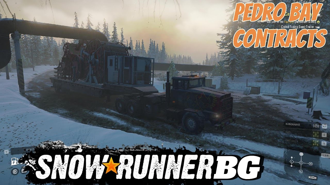 Pedro Bay Contracts | SnowRunner BG Part 27 - YouTube