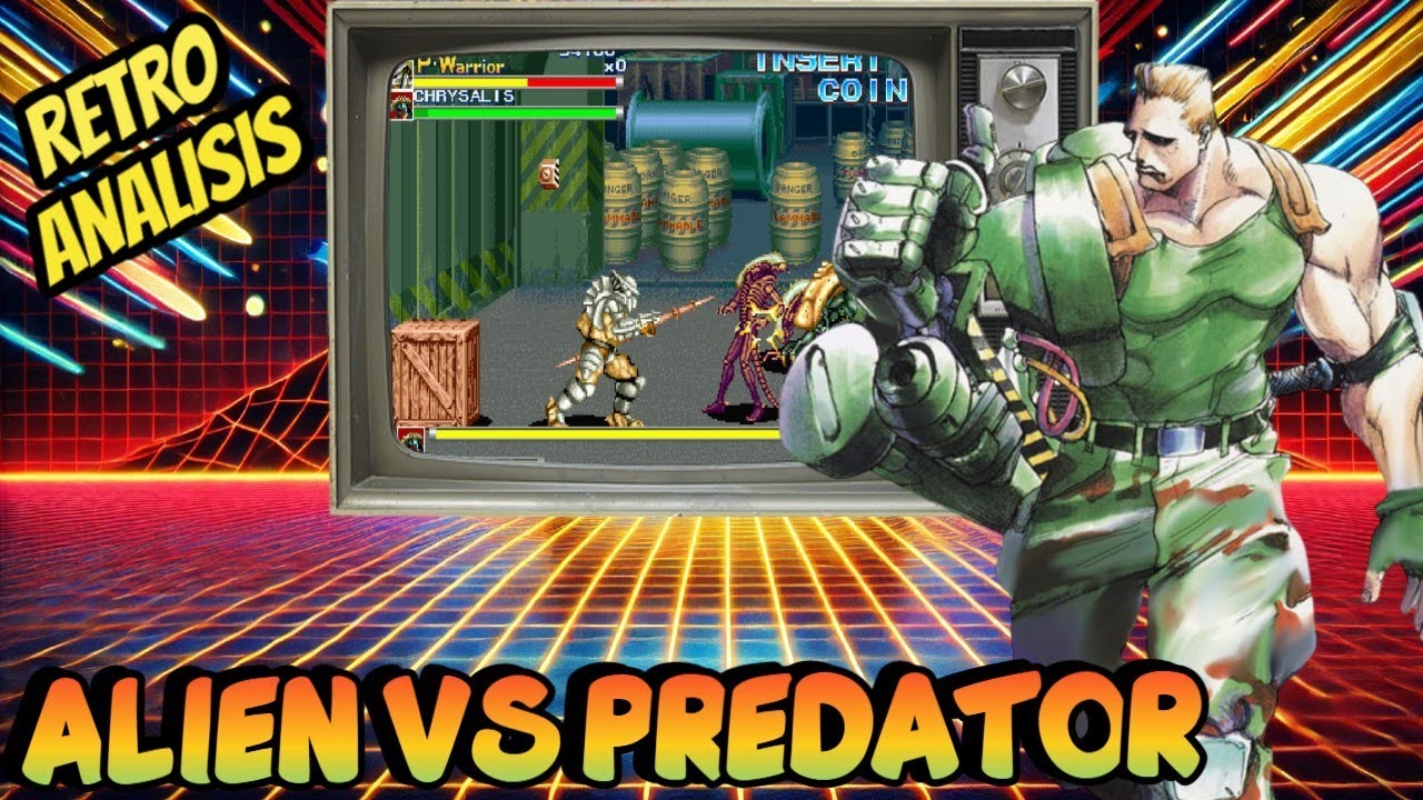 👽🆚🦸 Retro Análisis de Alien vs Predator para Arcade en menos de 5 ...