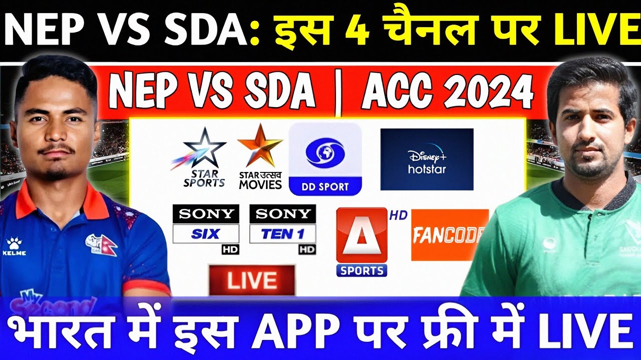 Nepal Vs Saudi Arabia 2024 Live Telecast Channel List | How to Watch ...