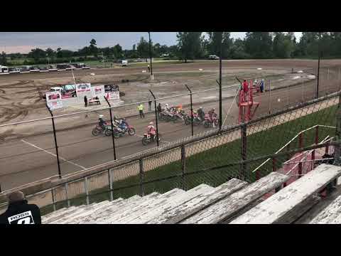 Billy Ross #9r Silver Bullet Speedway Flat Track 450Am Main Win - YouTube