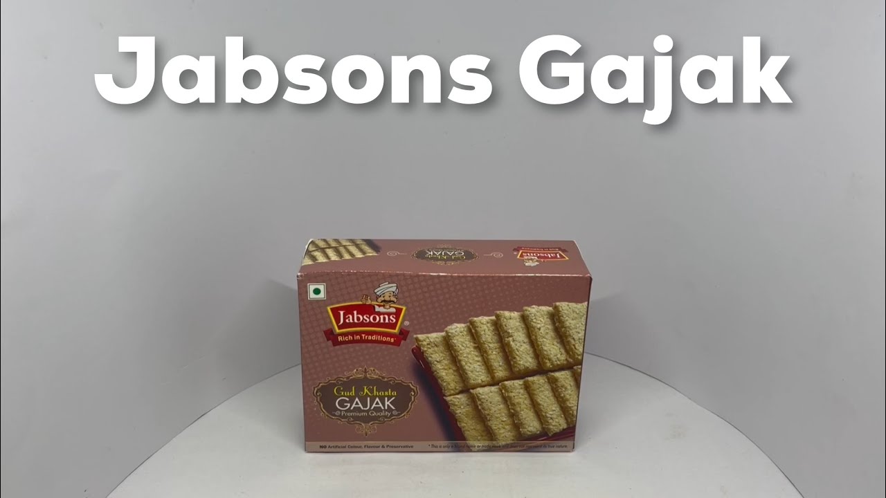 Jabsons Gud Khasta Gajak - YouTube