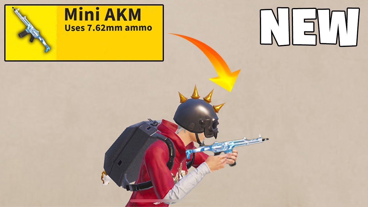 NEW MINI AKM IN PUBG MOBILE 😍 - YouTube