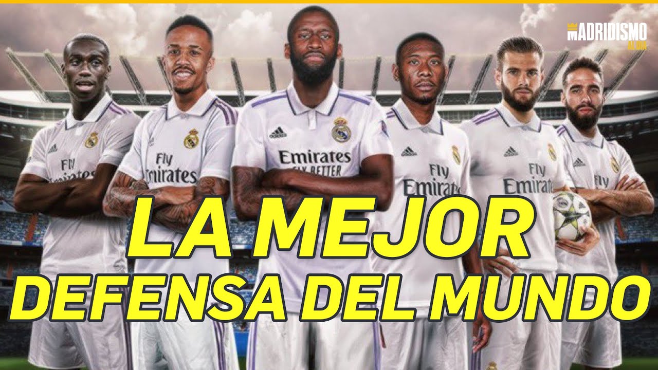 🟢🙌 La MEJOR DEFENSA del MUNDO la TIENE el REAL MADRID 💣💥 - YouTube