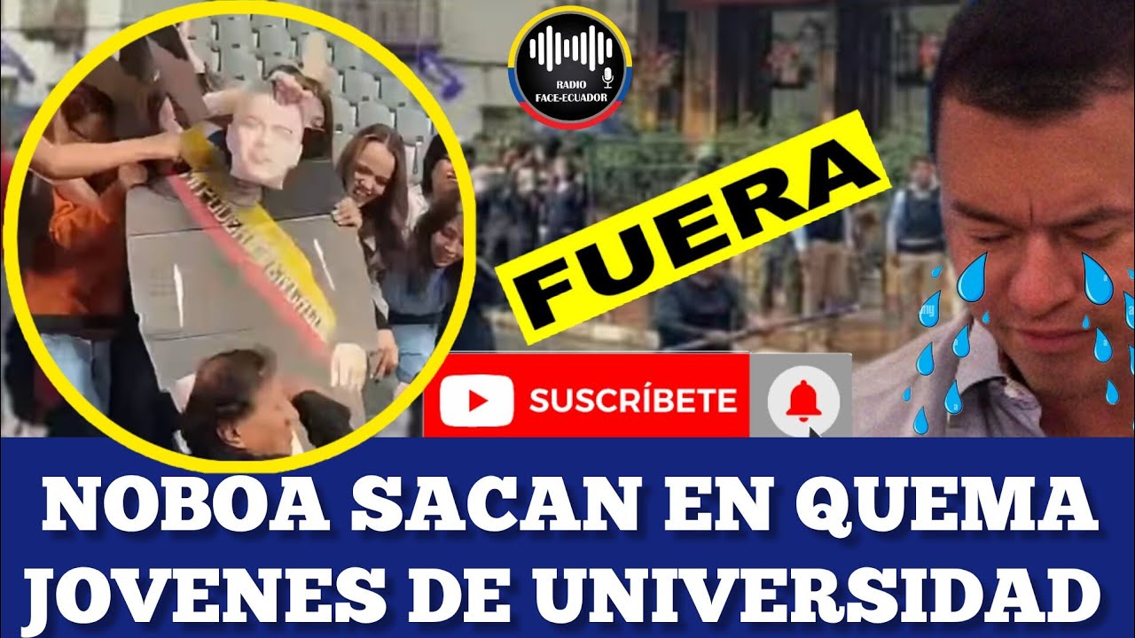 JOVENES DE CUENCA EN UNIVERSIDAD LO SACAN CORRIENDO A DANIEL NOBOA NOTICIAS DE ECUADOR RFE TV ...