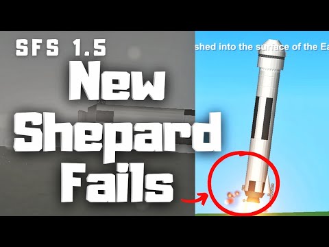 How not to land a Orbital Rocket Booster | How not land The New Shepard ...