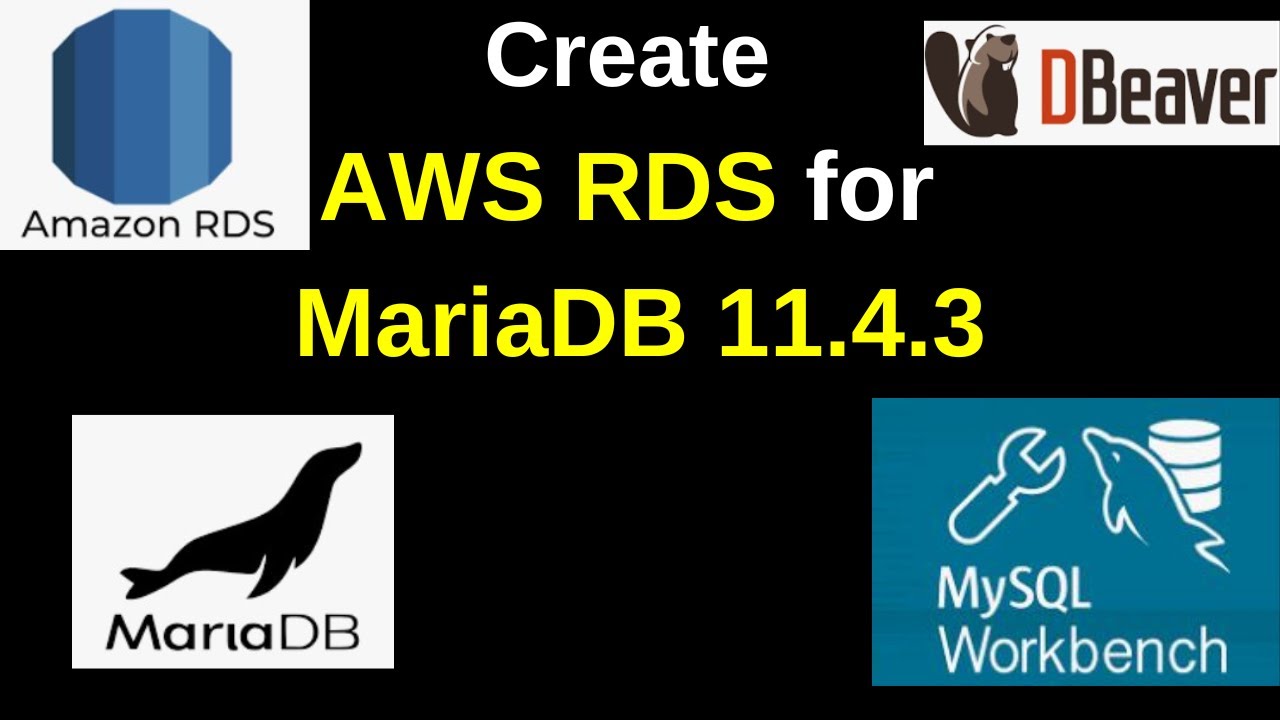 Create Aws Rds For Mariadb 114 And Connect Using Workbench And Dbeaver