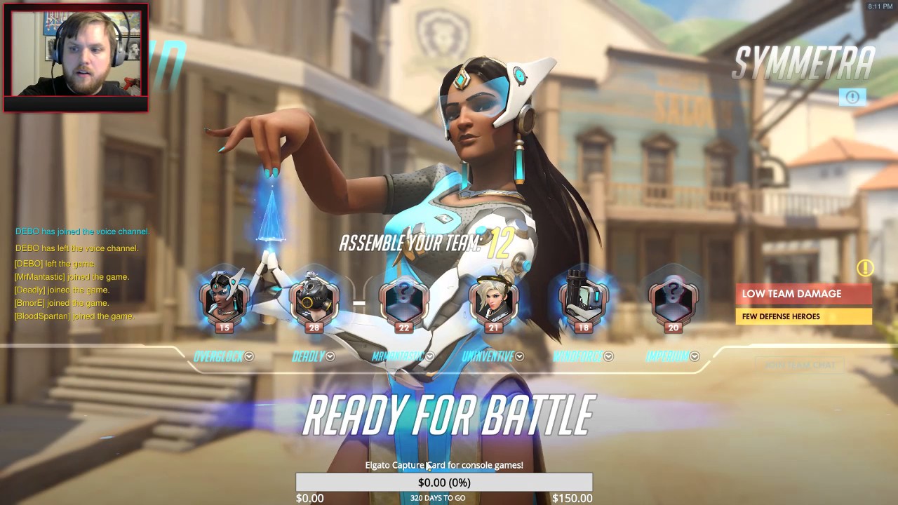 Overwatch Quickplay Livestream 2-13-17 (Part 2) - YouTube