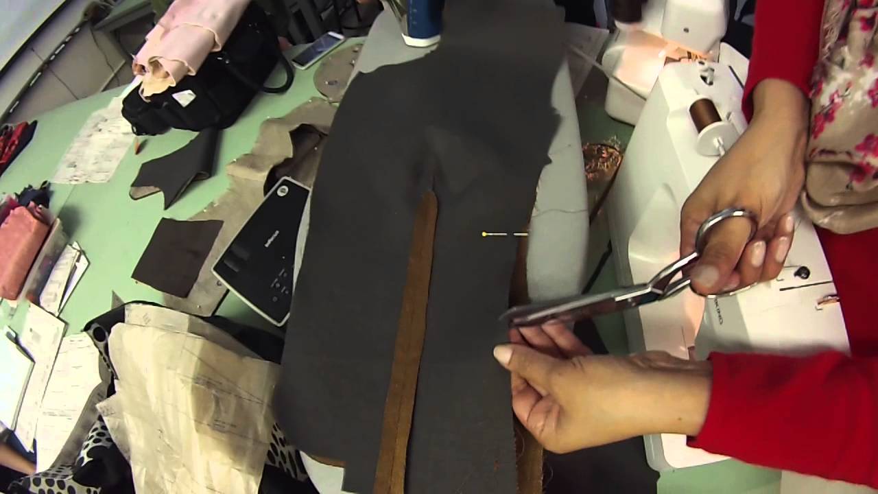 Jacket: Front darts - YouTube