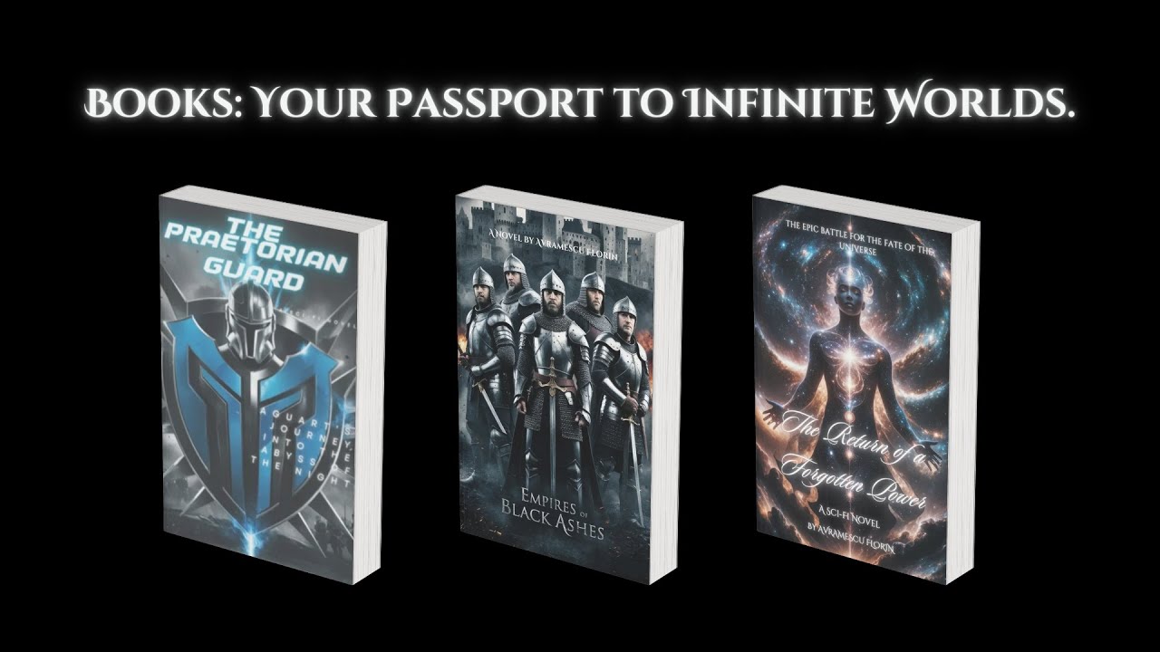 My new books. Please join me on my journey to new worlds. - YouTube