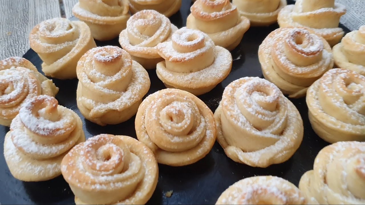 biscotti di rose - YouTube