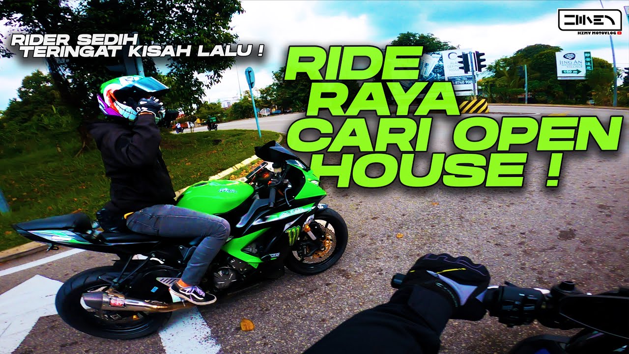 RIDE TRIPLE VLOG CARI OPEN HOUSE⚡ | Ducati Multistrada V4S / Kawasaki ZX636R / MT-09 Malaysia ...