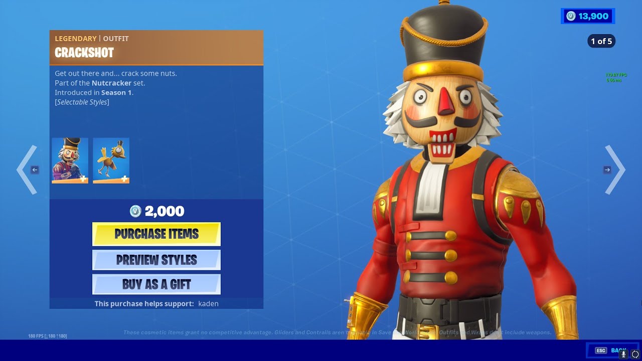 Fortnite Crackshot skin review( should you buy it) - YouTube