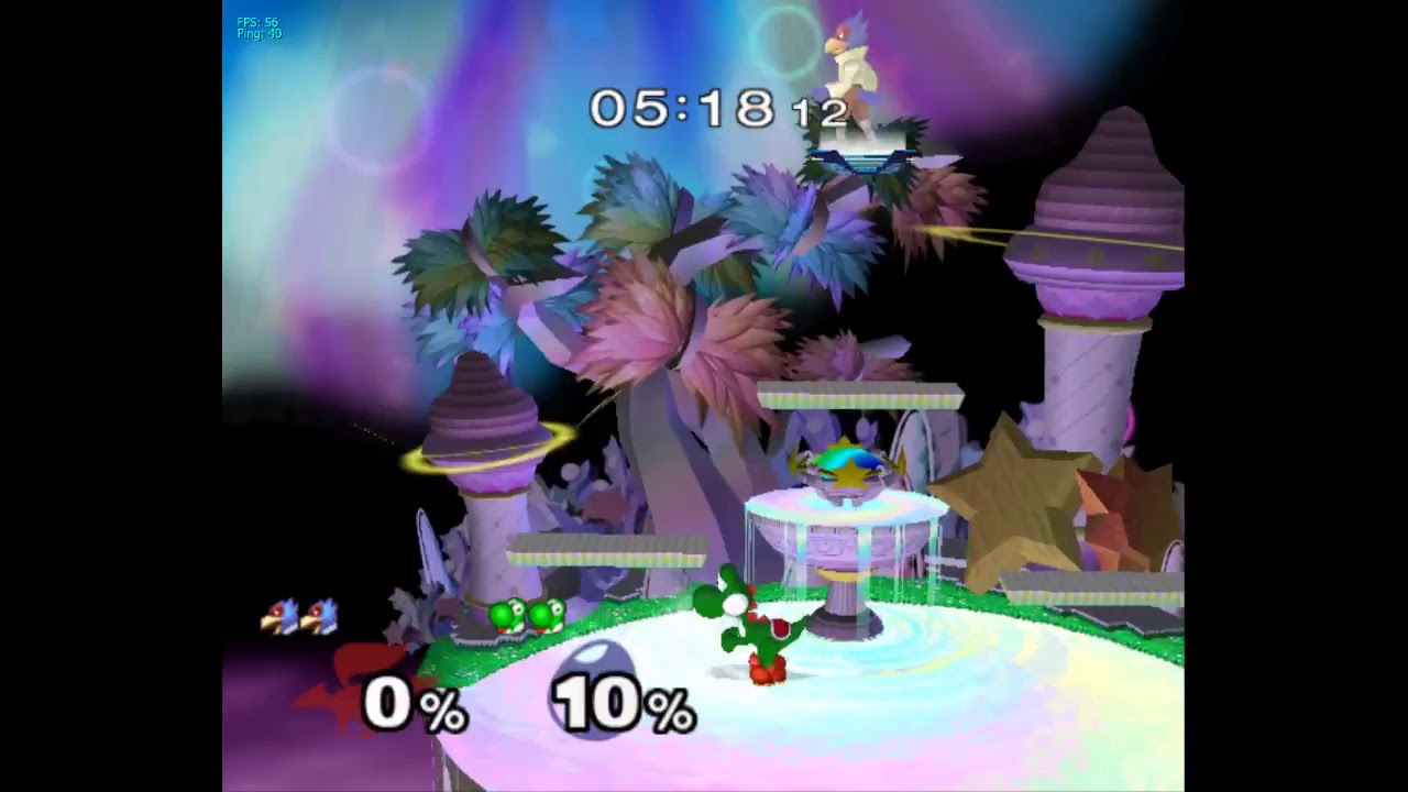 Melee Netplay vs yoshi player - YouTube