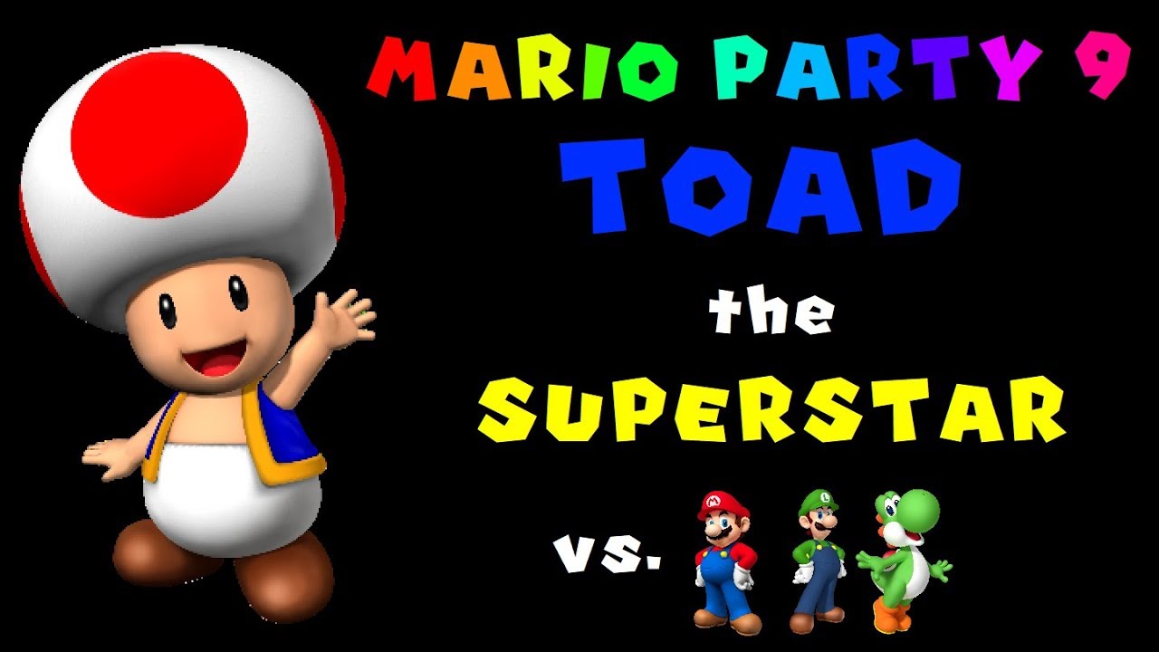 Mario Party 9: Toad the Superstar (4 Players) - YouTube