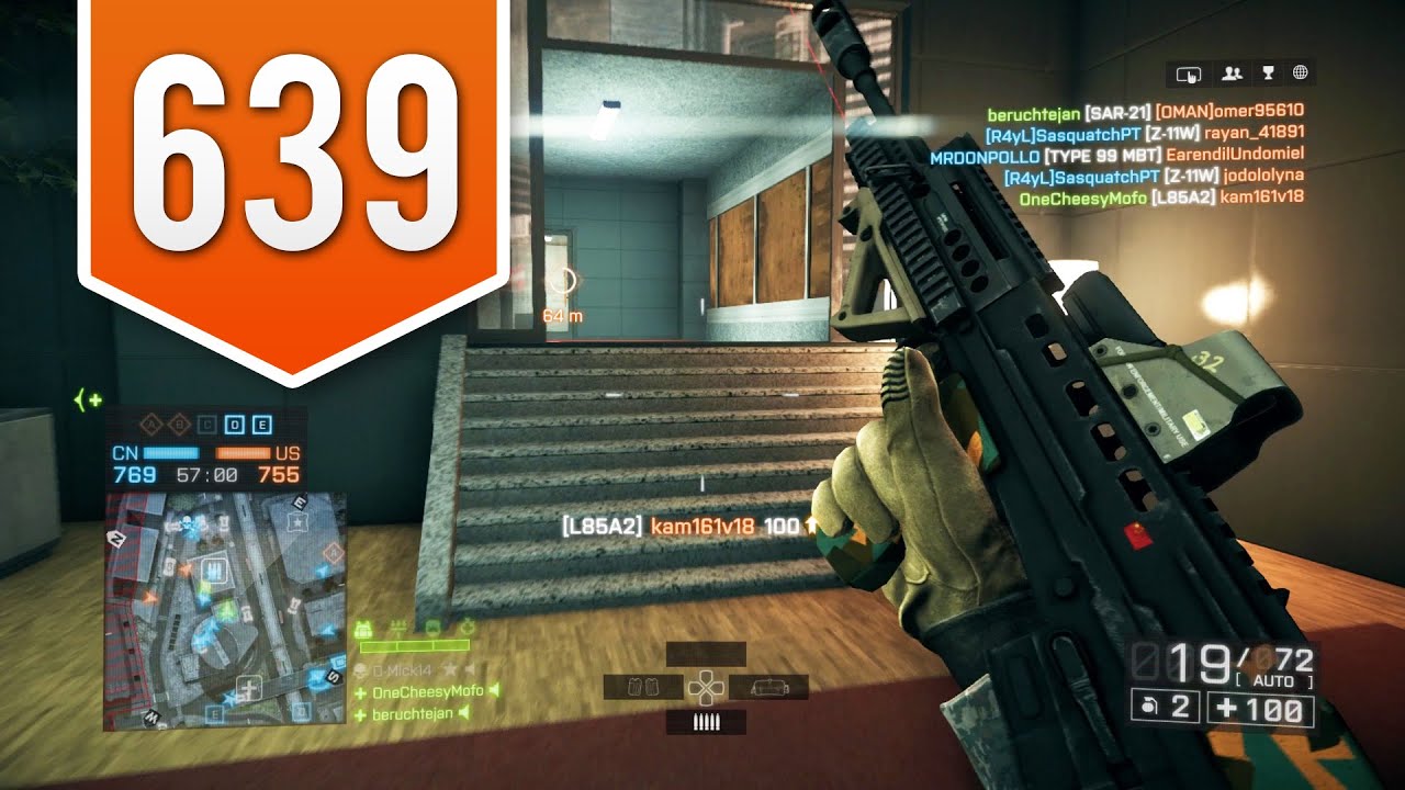 BATTLEFIELD 4 (PS4) - Road to Max Rank - Live Multiplayer Gameplay #639 ...
