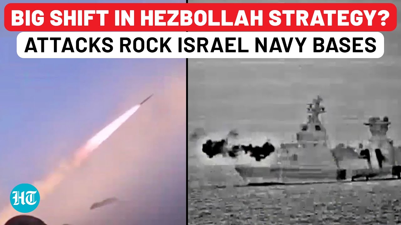 Hezbollah Targets Israeli Navy Bases, Launches 21 Attacks On IDF ...