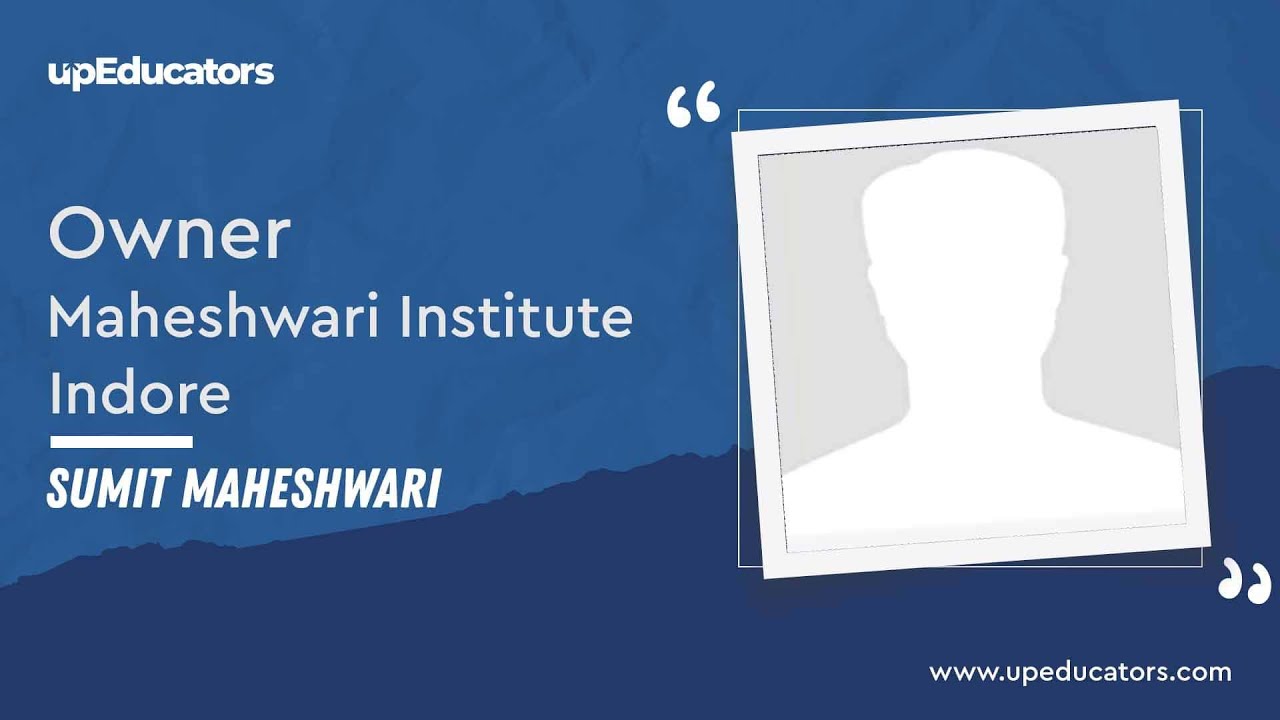 Review by Sumit Maheshwari (Owner, Maheshwari Institute, Indore) for ...