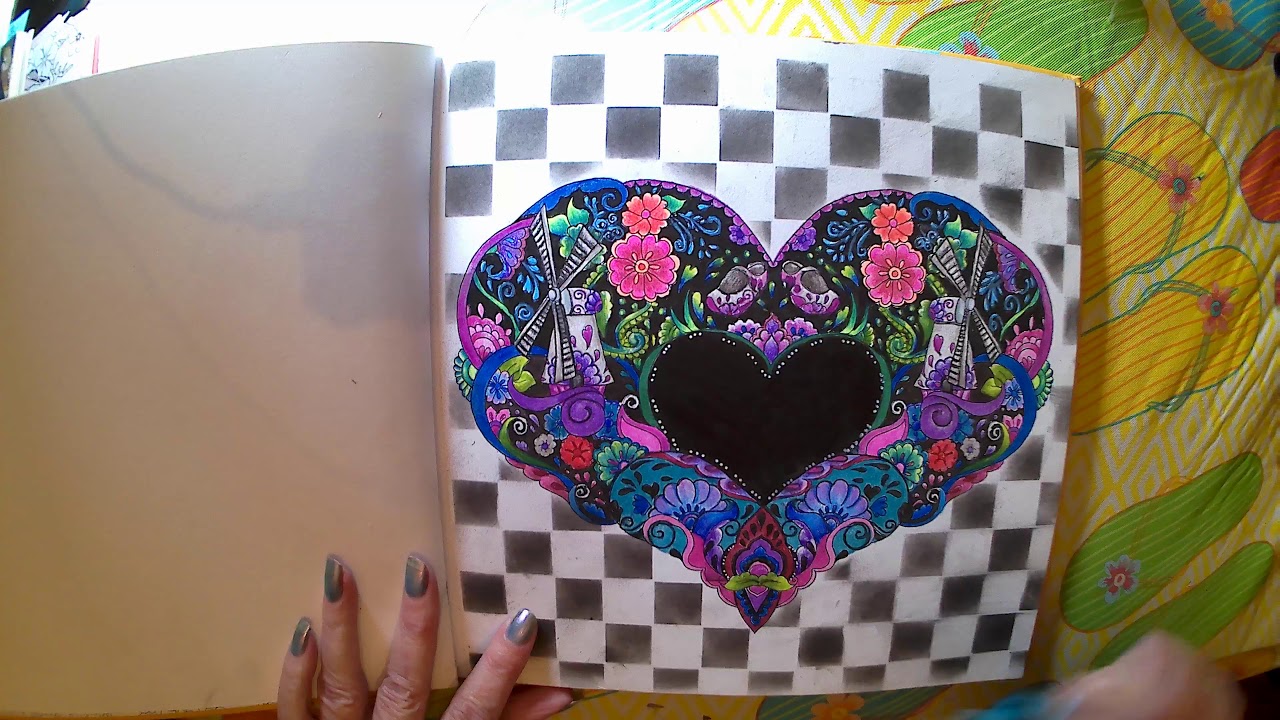 COMPLETED ADULT COLORING PAGES from December 2017 thru January 2018 ...