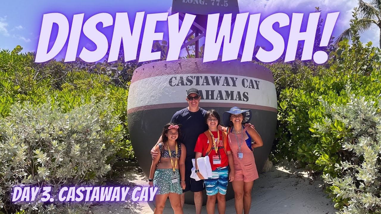 Disney Wish - Day 3 Castaway Cay and Worlds of Marvel! - YouTube