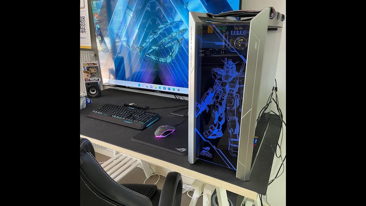 ASUS GX601 ROG STRIX HELIOS - GUNDAM LIMITED EDITION - Build Asus by ...