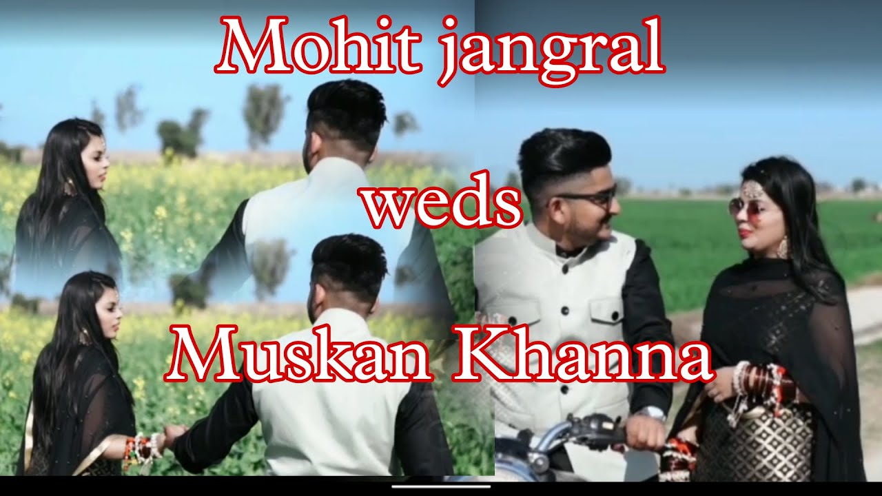 Pre Wedding 💍💒 Shoot Mohit Jangral weds Muskan Khanna - YouTube