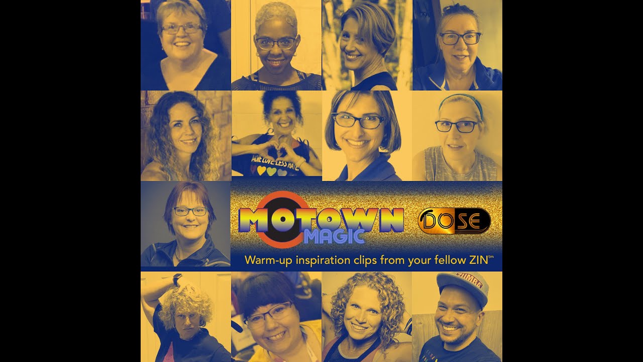 Motown Magic DOSE Zumba® Gold Choreography inspirations - YouTube
